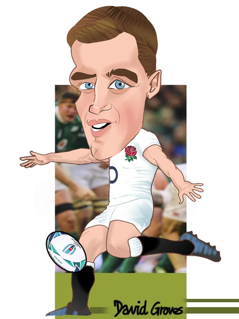 RWC 2019 England Team - GROVES CARICATURES