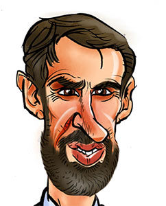 Gareth Southgate - GROVES CARICATURES