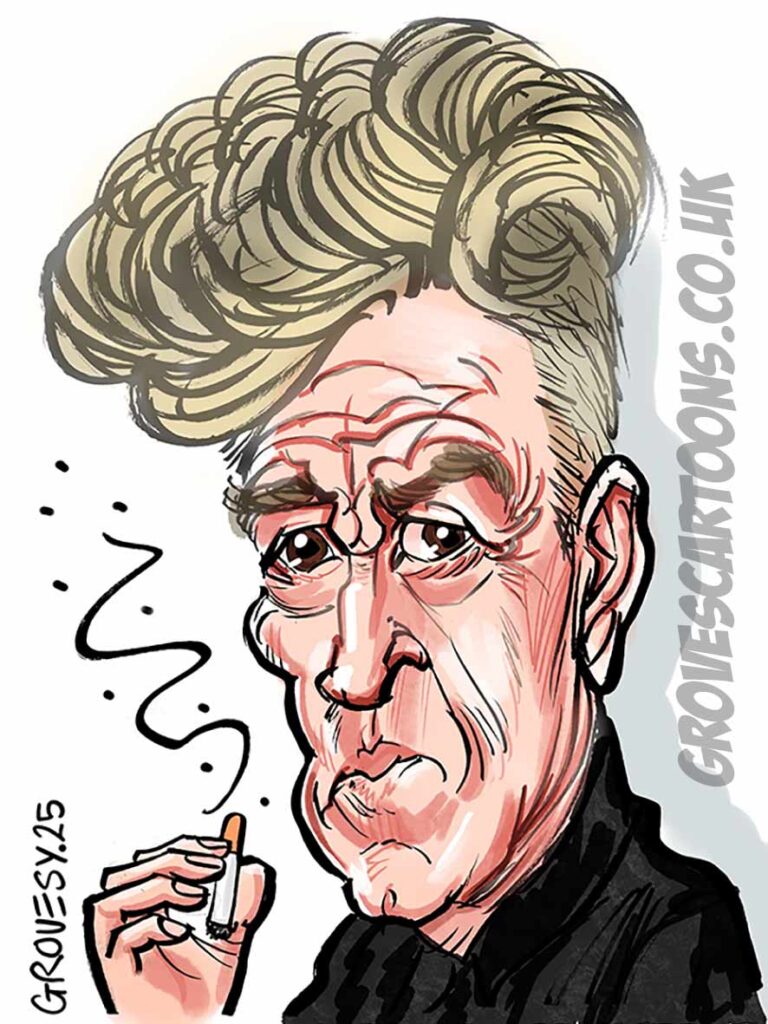 David Lynch - GROVES CARICATURES