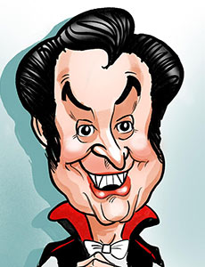 Ray Reardon - GROVES CARICATURES