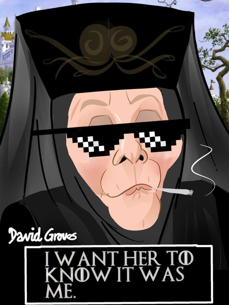 Olenna Tyrell - GROVES CARICATURES